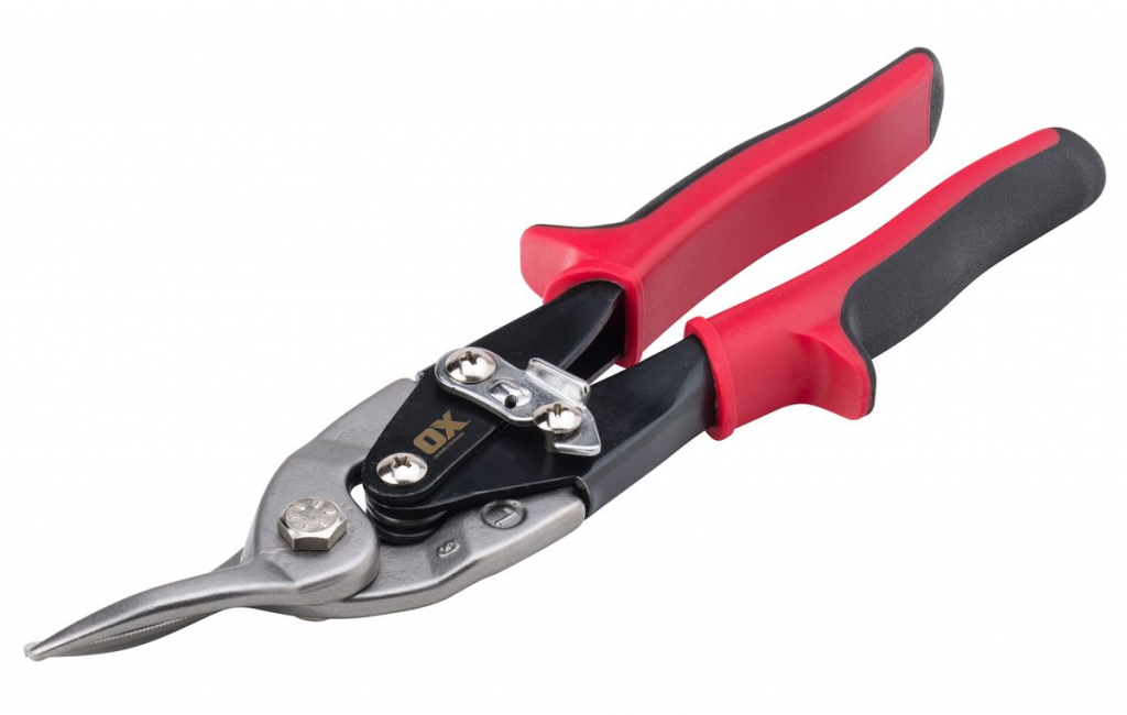 OX Pro Aviation Snips Left Handed With Holster – Walkers The Builders ...