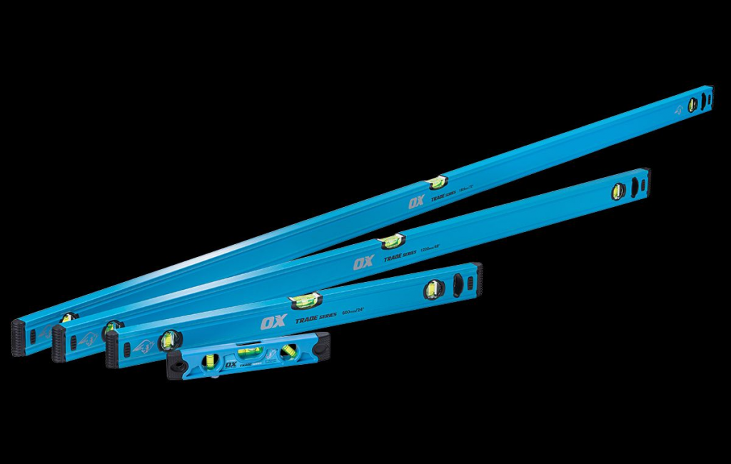 Trade Level 4Piece Level Set – 1800mm, 1200mm & 600mm Trade Levels and ...